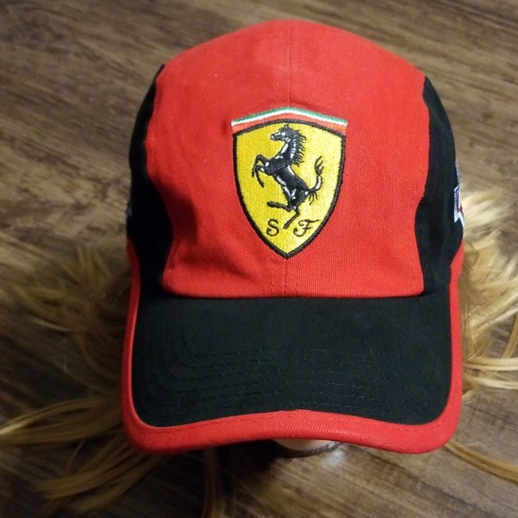 Ferrari | Accessories | Rare Vtg Official 204 Ferrari F Formula One Cap ...